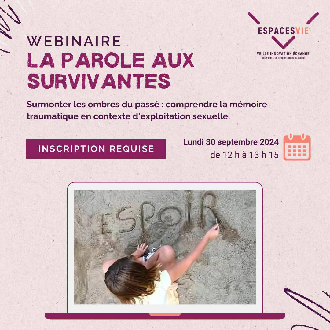 Webinaire La Parole aux Survivantes - La CLES